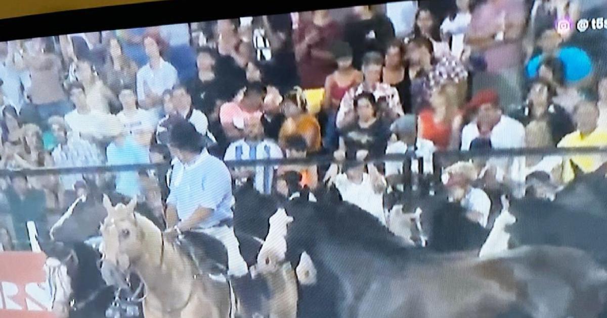 Exitosa presentación de la tropilla de Manuel Ferreyra