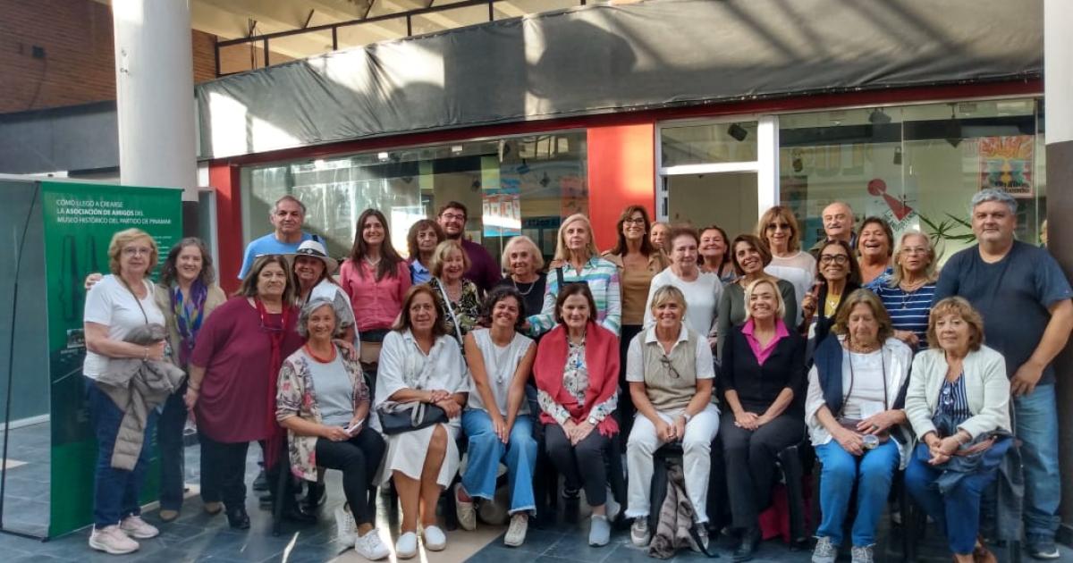 Visita de la FADAM a la Asociación Amigos del Museo de Pinamar